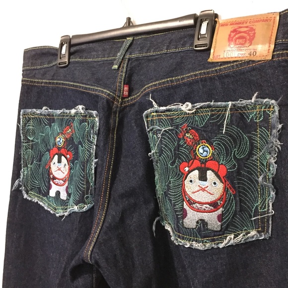 Red Monkey Los Angeles | Jeans | Rare Red Monkey Company Jeans | Poshmark
